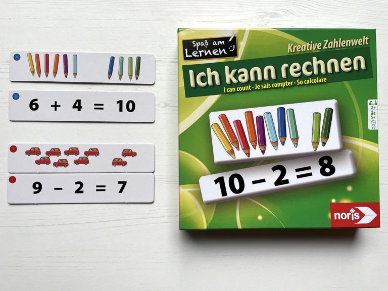 Spaß am Lernen mit den Rechen- und Lesespielen von Noris ...